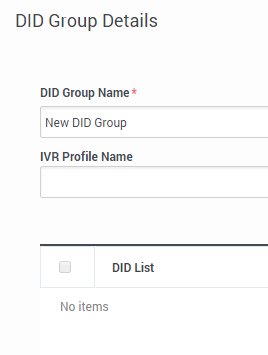 Manage DID Groups with IVR Administration - Genesys Documentation