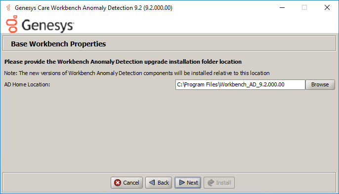 Documentation:ST:WorkbenchUG:ADWindowsInstall-PrimaryNode:current - Genesys Documentation