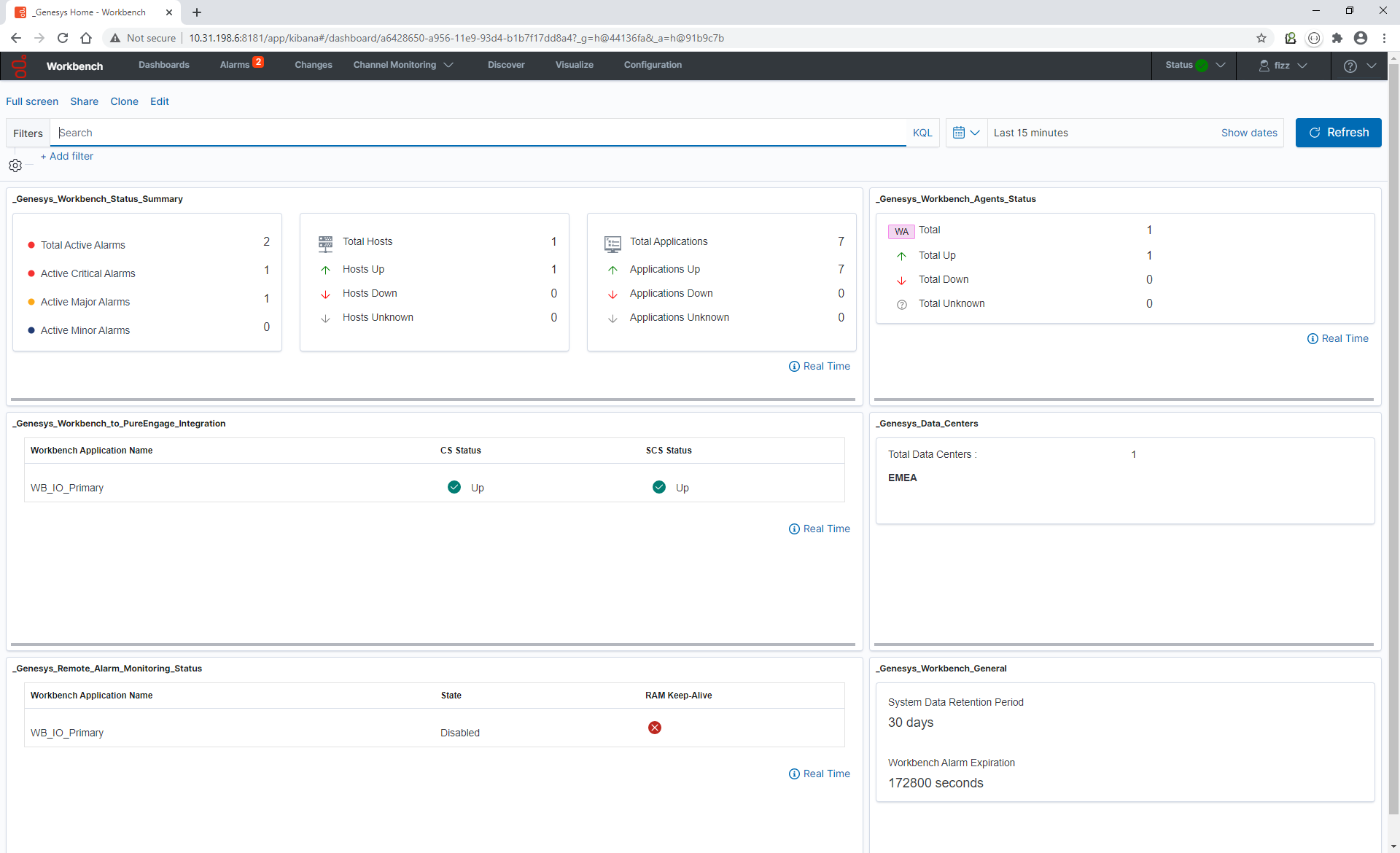 Documentation:ST:WorkbenchUG:WorkbenchInstallation–LinuxPrimaryNode:current - Genesys Documentation